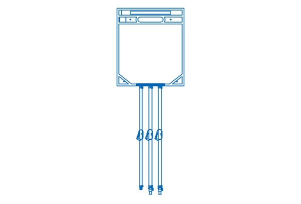Mobius® Essential Assembly, 20 L bag with PureFlex™ film | ESA0020L2CLP5